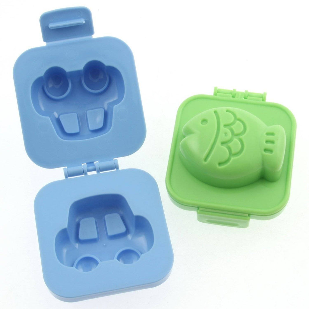Japanese Bento Rice Shapers Hard boiled Egg Molds press – BentoUSA